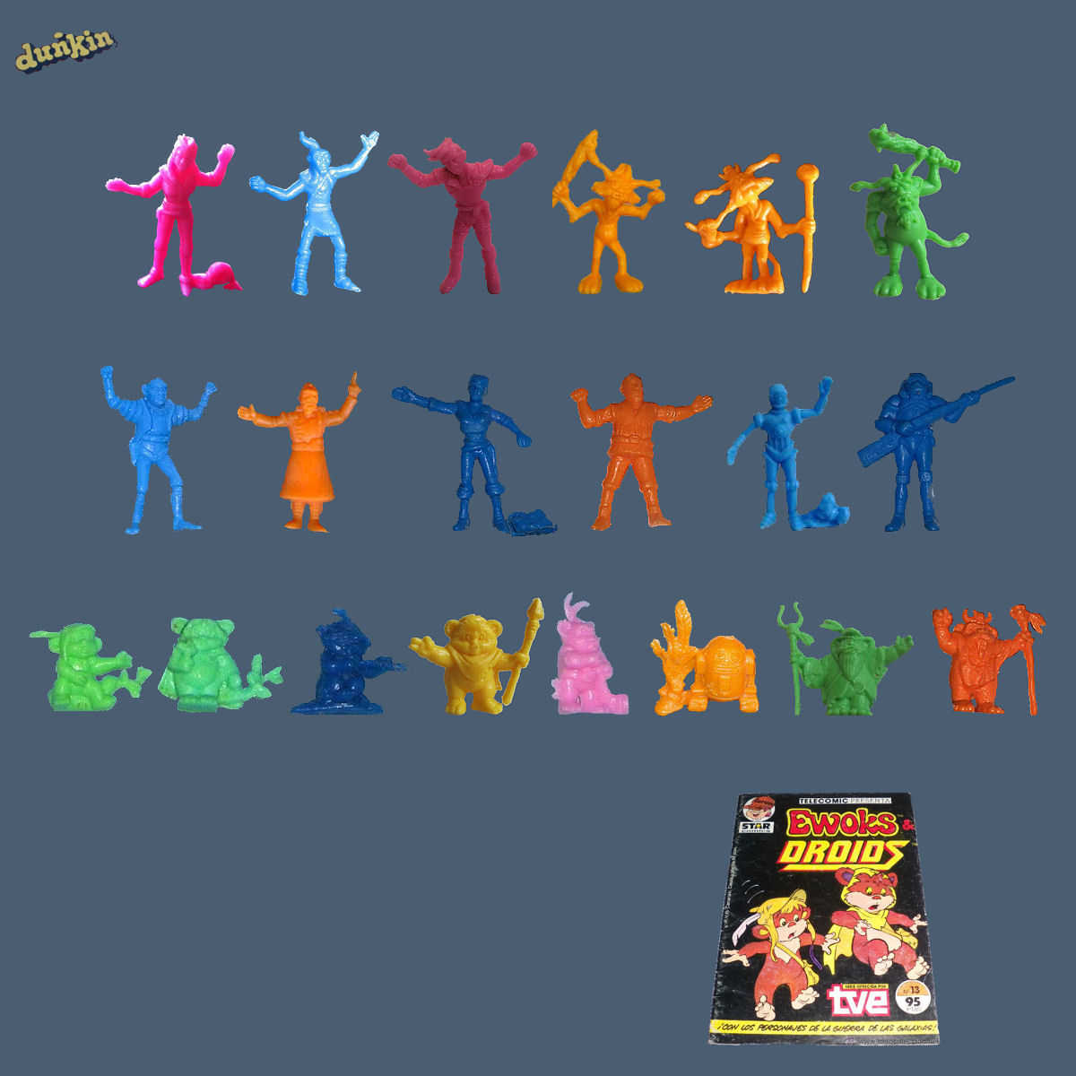 Dunkin Stars Wars Ewoks Droides